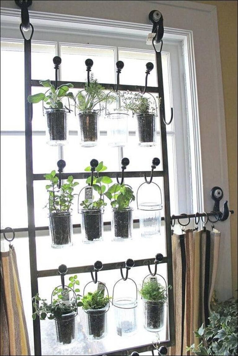 16 Efforless DIY Indoor Window Gardens You'll Love