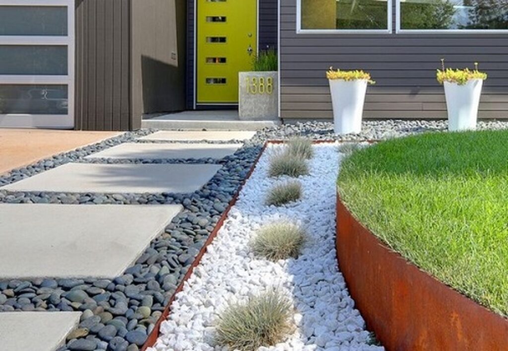 25 Perfect Gardens with White Rocks That Will Inspire You