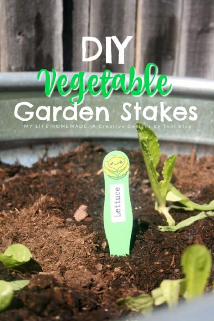 23 Amazing DIY Garden Stake Ideas That Spark Joy