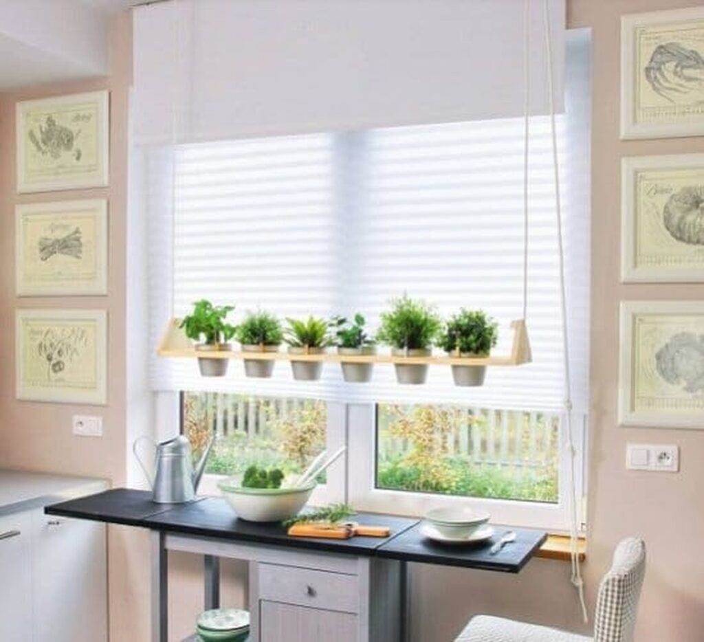 16 Efforless DIY Indoor Window Gardens You'll Love