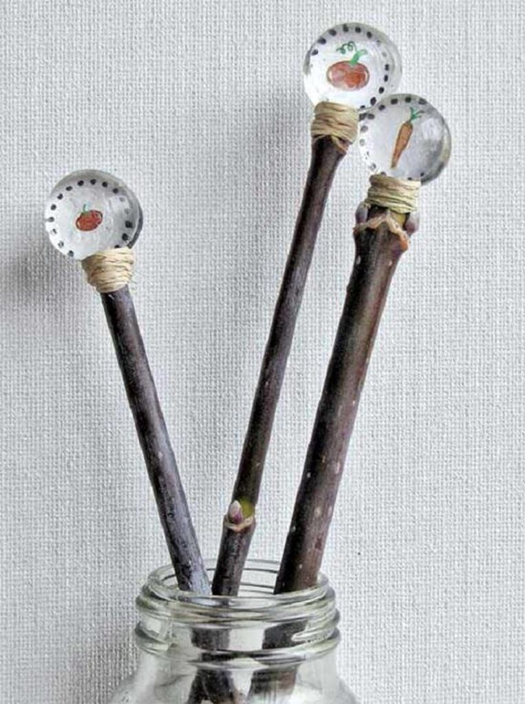 23 Amazing DIY Garden Stake Ideas That Spark Joy