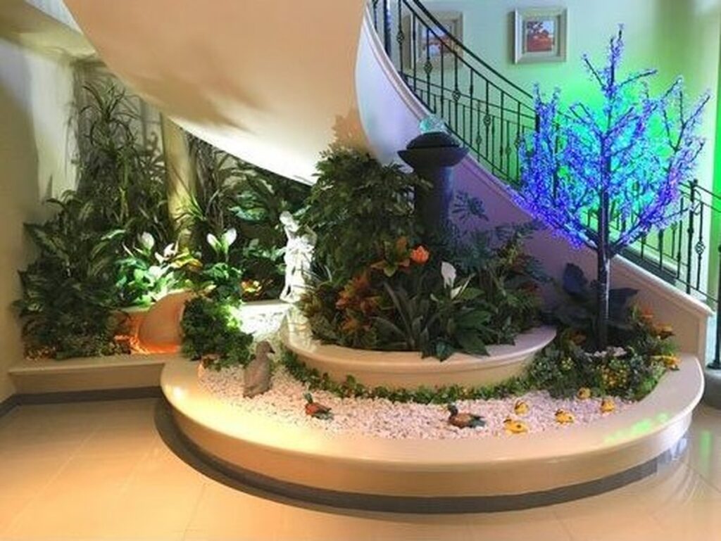 34 Magical Ideas for Indoor Garden Under Stairs