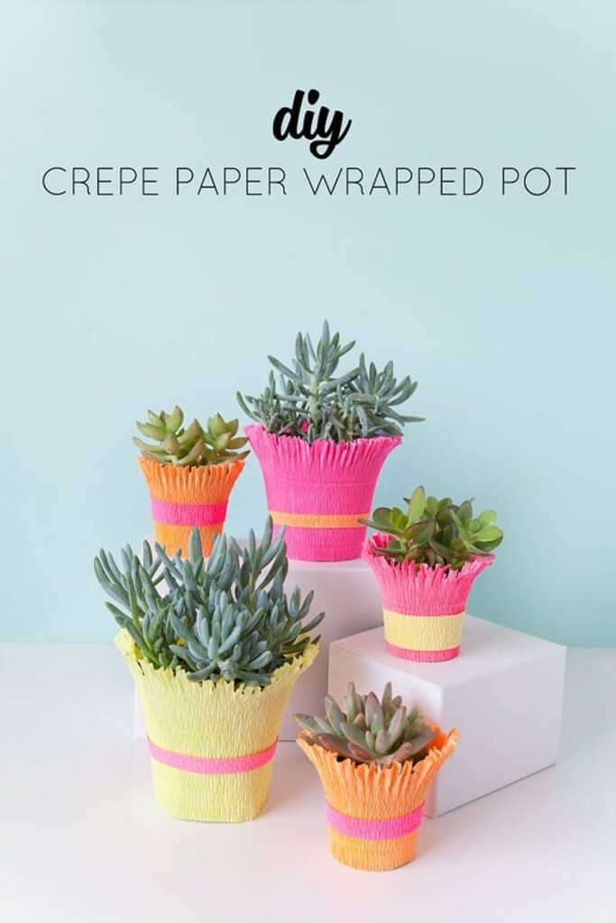 14 Charming Ways to Recycle Papers Into DIY Paper Plant Pots