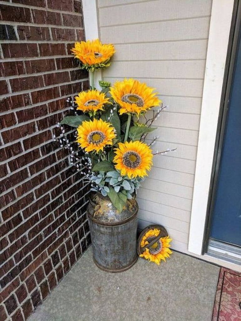 16 Gorgeous Sunflower Arrangement Ideas to Brighten Any Space