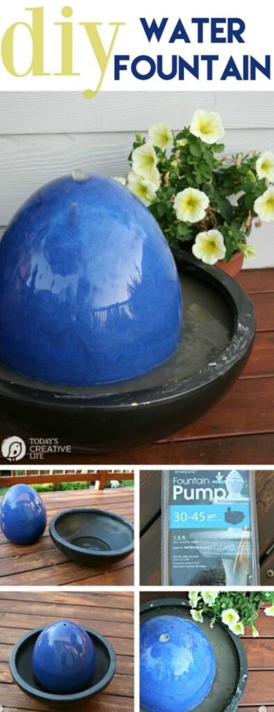 14 Charming DIY Container Water Fountain Ideas for Your Garden
