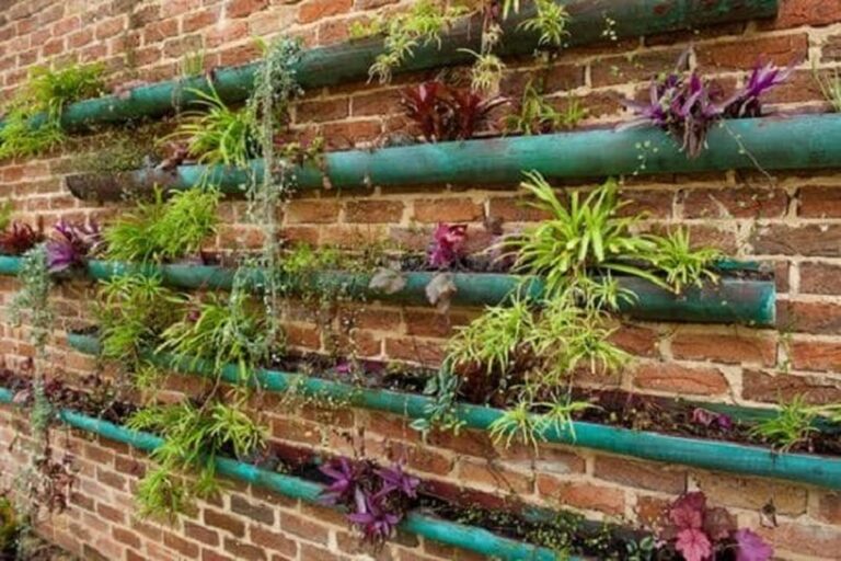 13 Clever Vertical DIY Rain Gutter Garden Ideas For Small Spaces