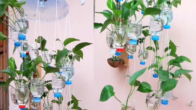 21 Clever DIY Bottle Tower Garden Ideas for Urban Gardening