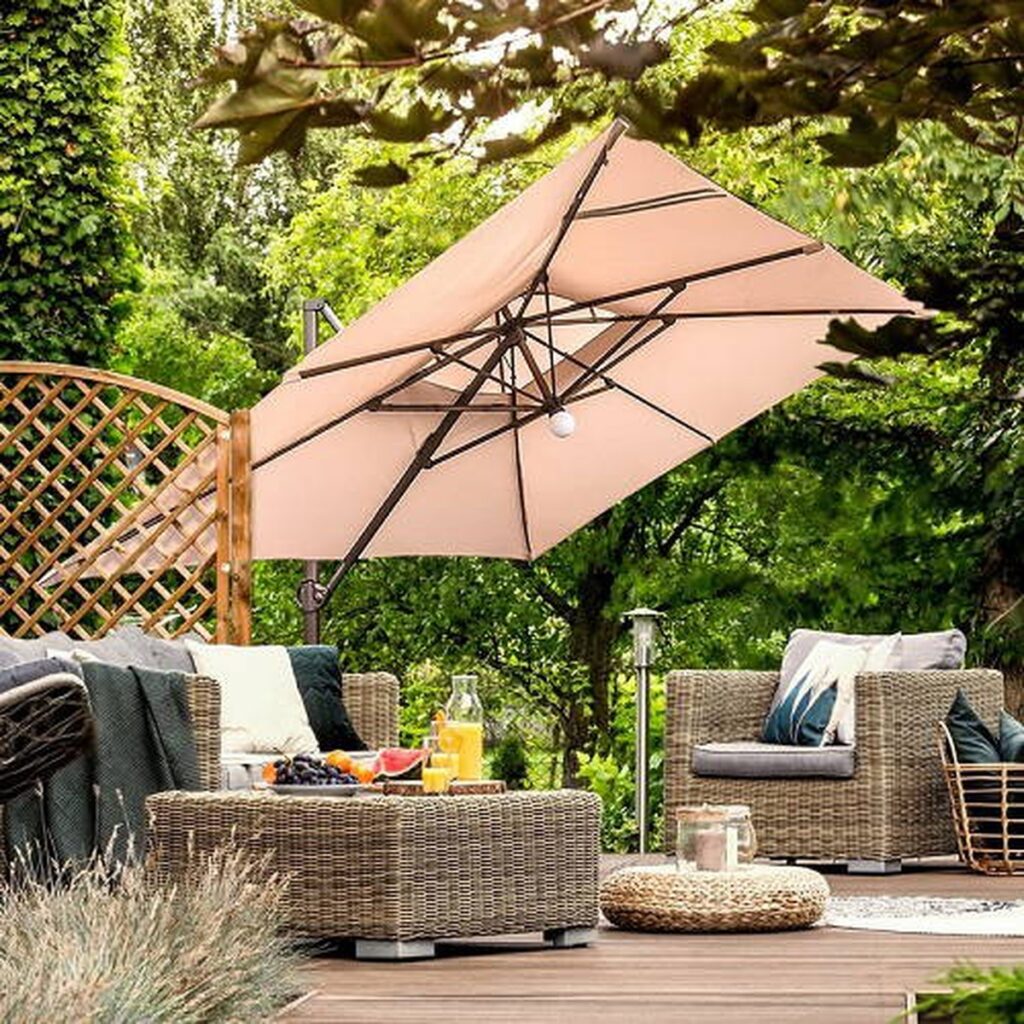 20 Charming DIY Garden Umbrella Ideas to Brighten Your Outdoors