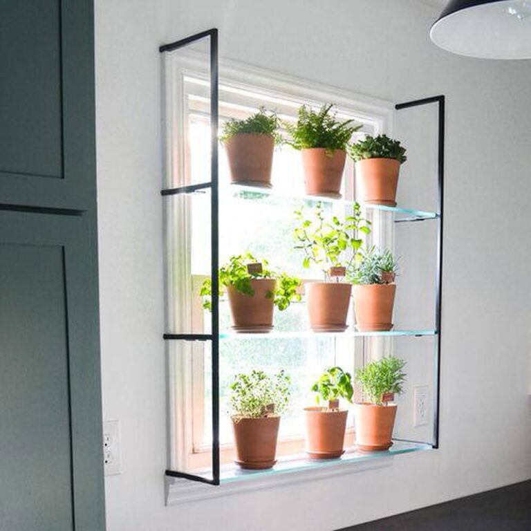 26 Charming Indoor Window Shelf Ideas for Plants to Brighten Up