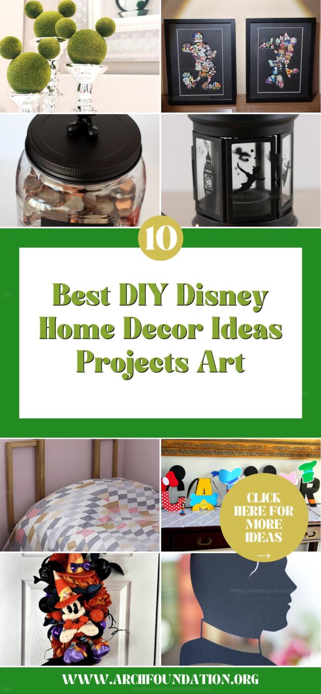 10 Enchanting Disney DIY Home Decor Ideas for a Happier Space