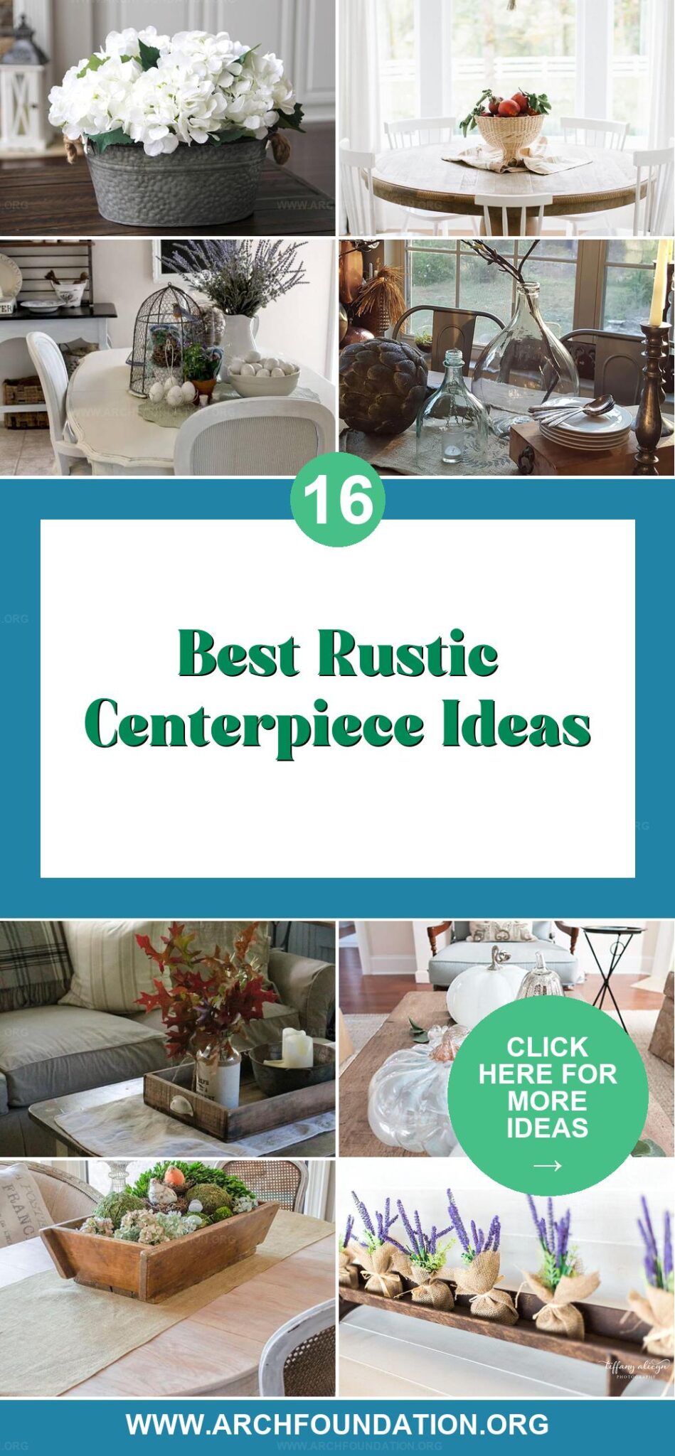 16 Stunning Rustic Centerpieces to Add Charm to Your Tables
