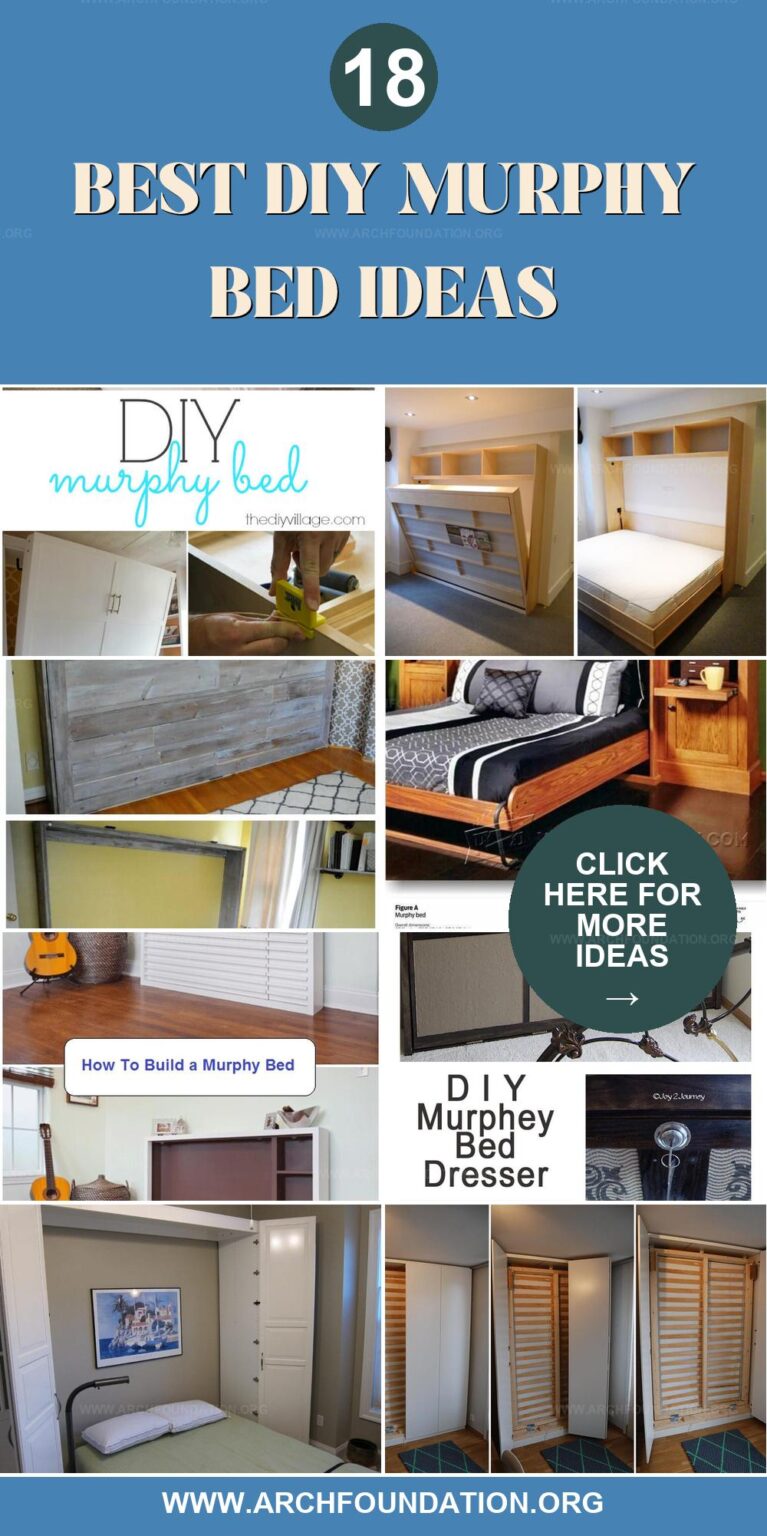 18 Smart DIY Murphy Bed Ideas for Small Spaces
