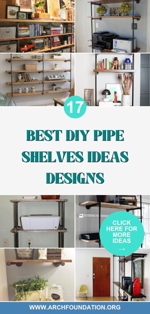 17 DIY Pipe Shelf Projects for Stylish, Space-Saving Storage