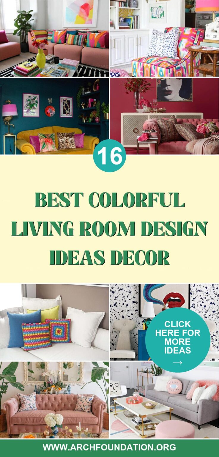 16 Colorful Decor Ideas for Lively Living Rooms: Cheer Up Your Home