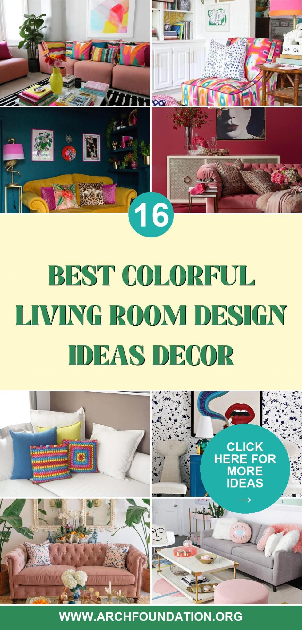 16 Colorful Decor Ideas for Lively Living Rooms: Cheer Up Your Home