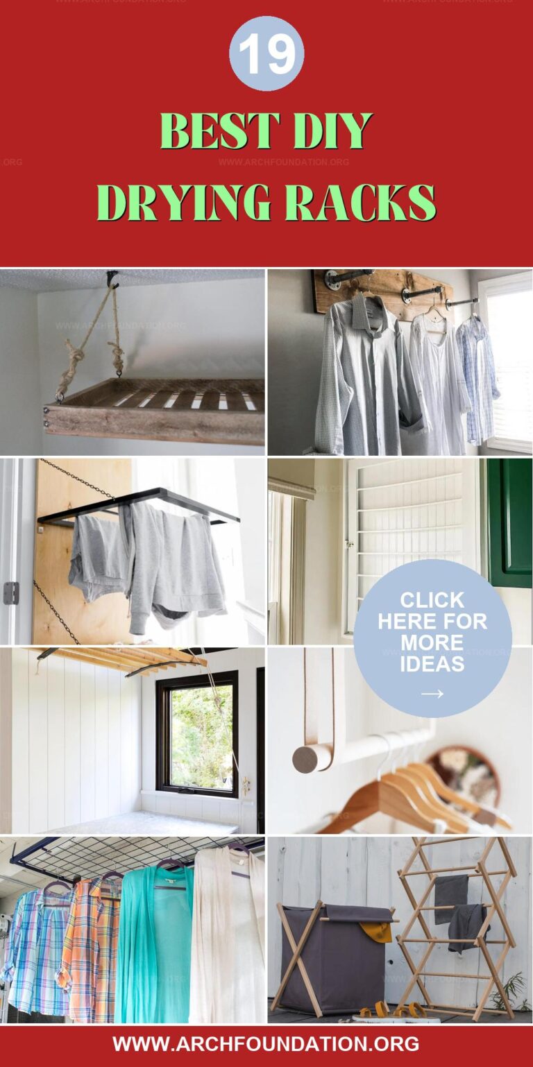 19 Ingenious DIY Drying Racks that Every Eco-Friendly Laundry Room Needs