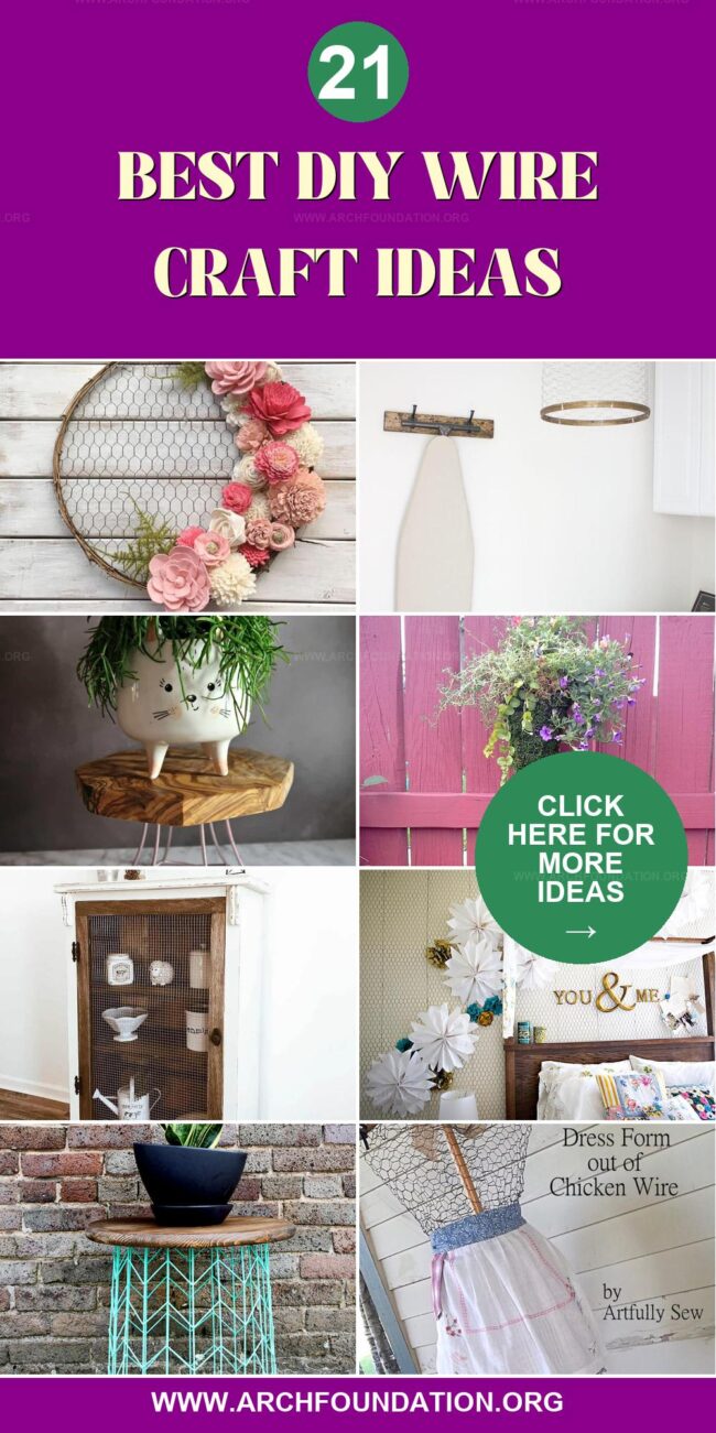 21 DIY Wire Craft Projects for a Stylish and Creative Home