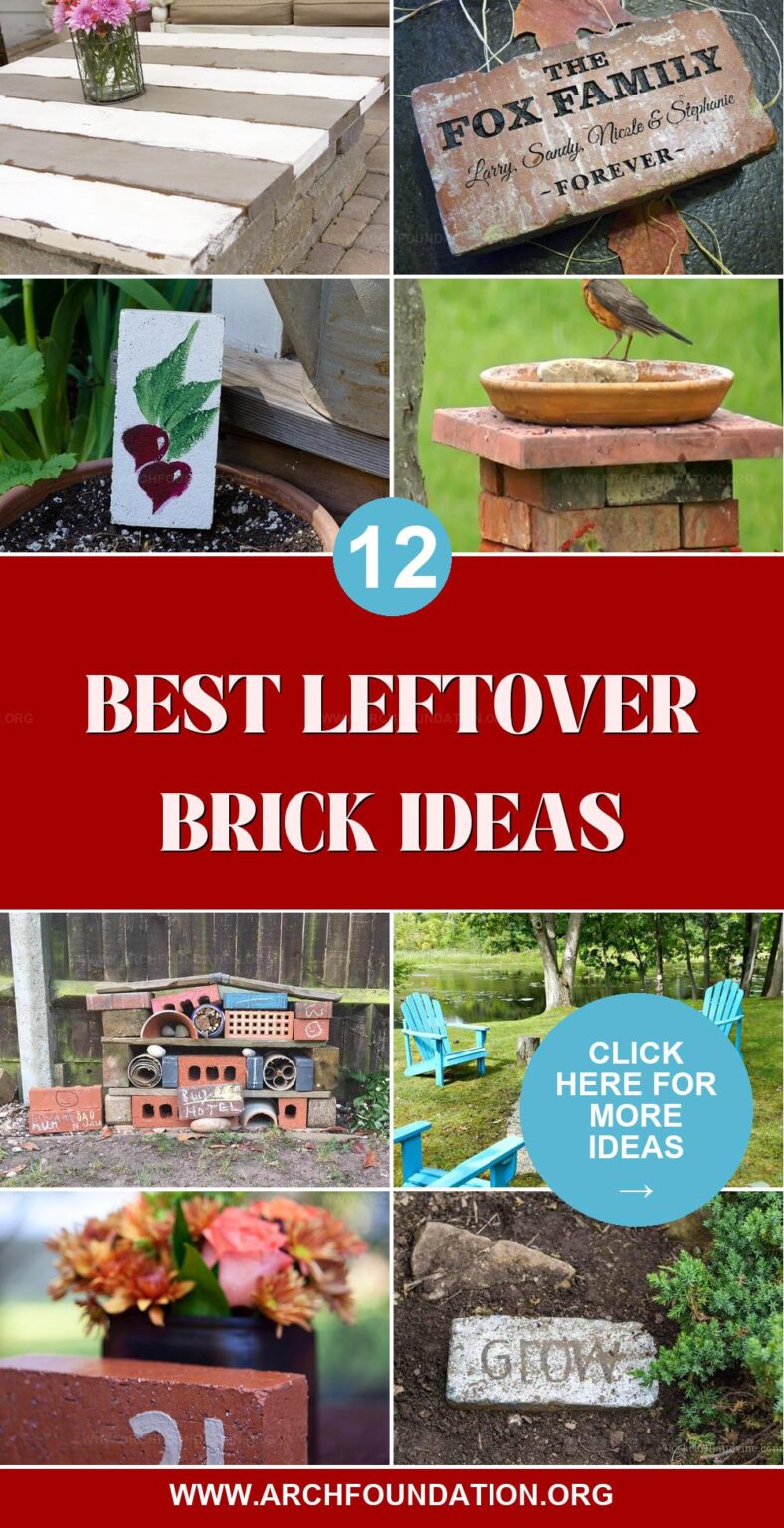 12 Unique Brick Repurposing Ideas for a Distinctive Home