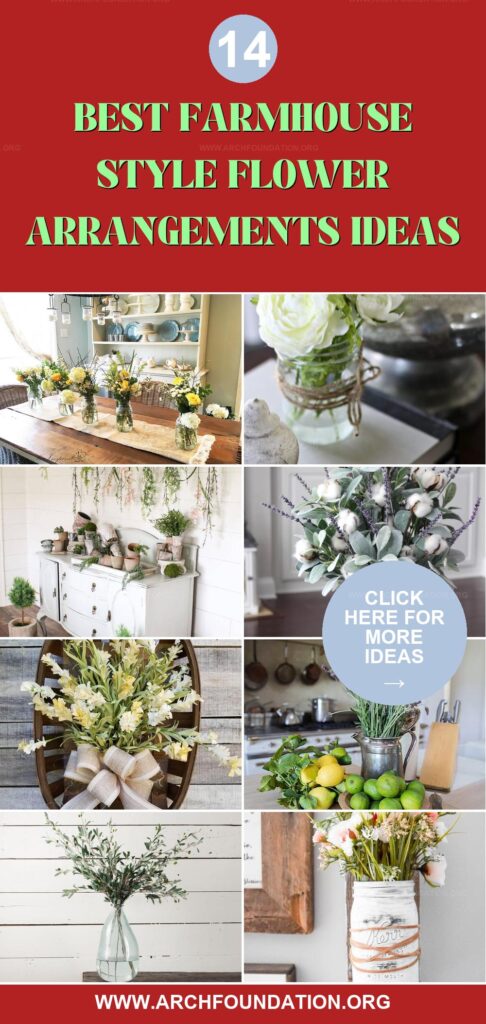 14 Best Farmhouse Flower Arrangements to Brighten Your Home