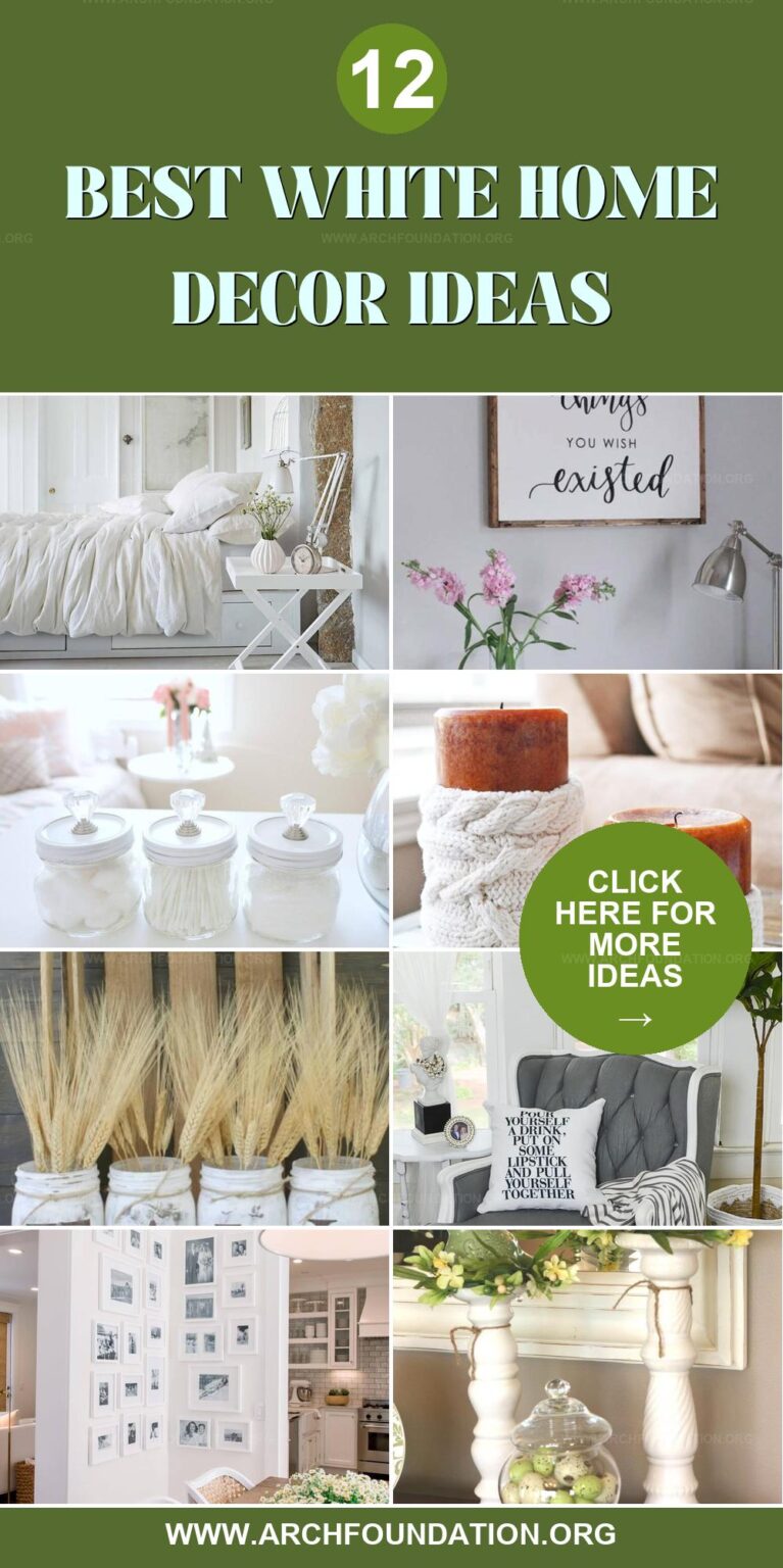 12 Stunning White Home Decor Ideas for That Wow Factor