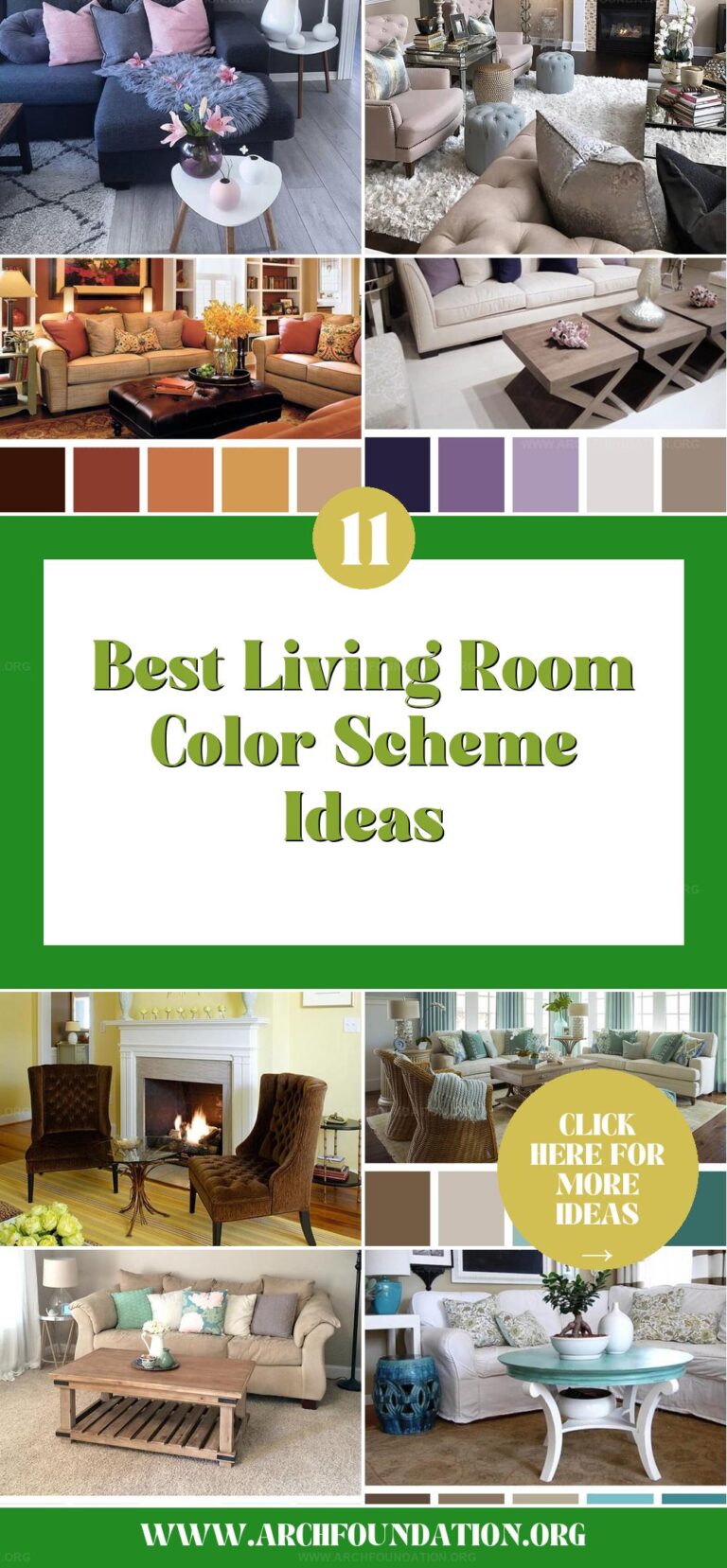 11 Warm and Cozy Living Room Color Schemes for Perfect Harmony