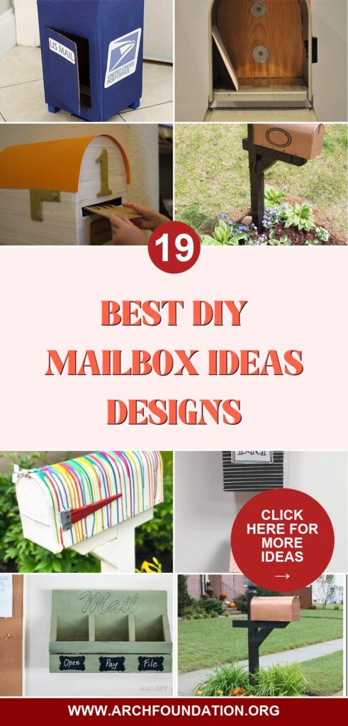 19 Inspiring DIY Mailbox Post Projects That Reflect Your Unique Style