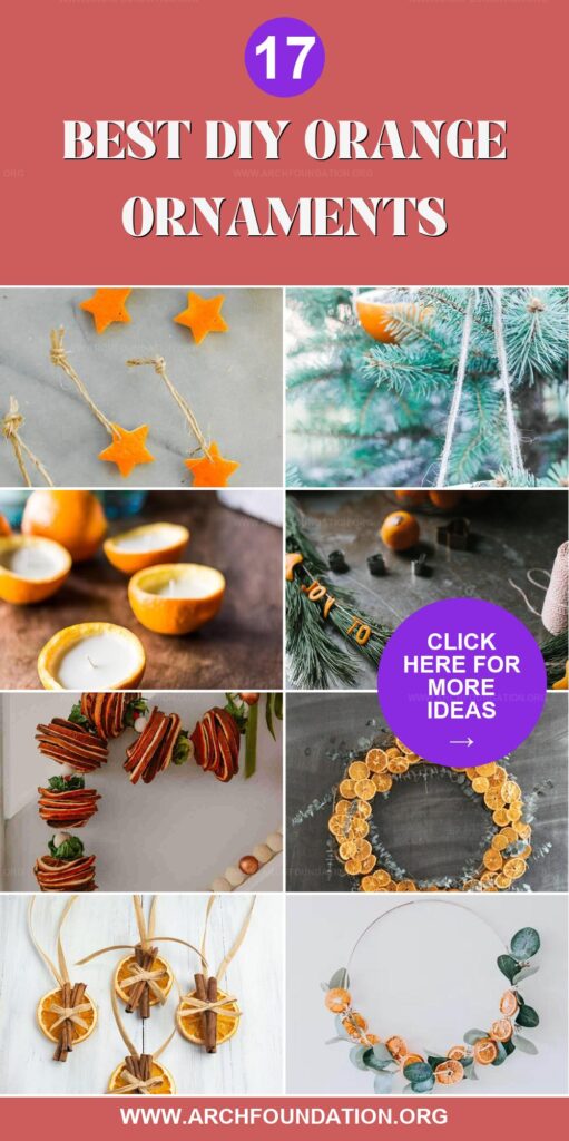 17 Unique Orange Ornaments for a Colorful Touch