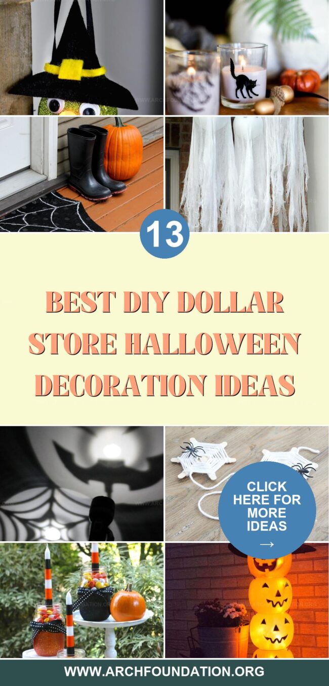 13 Spooky Dollar Store DIYs for Halloween Fun