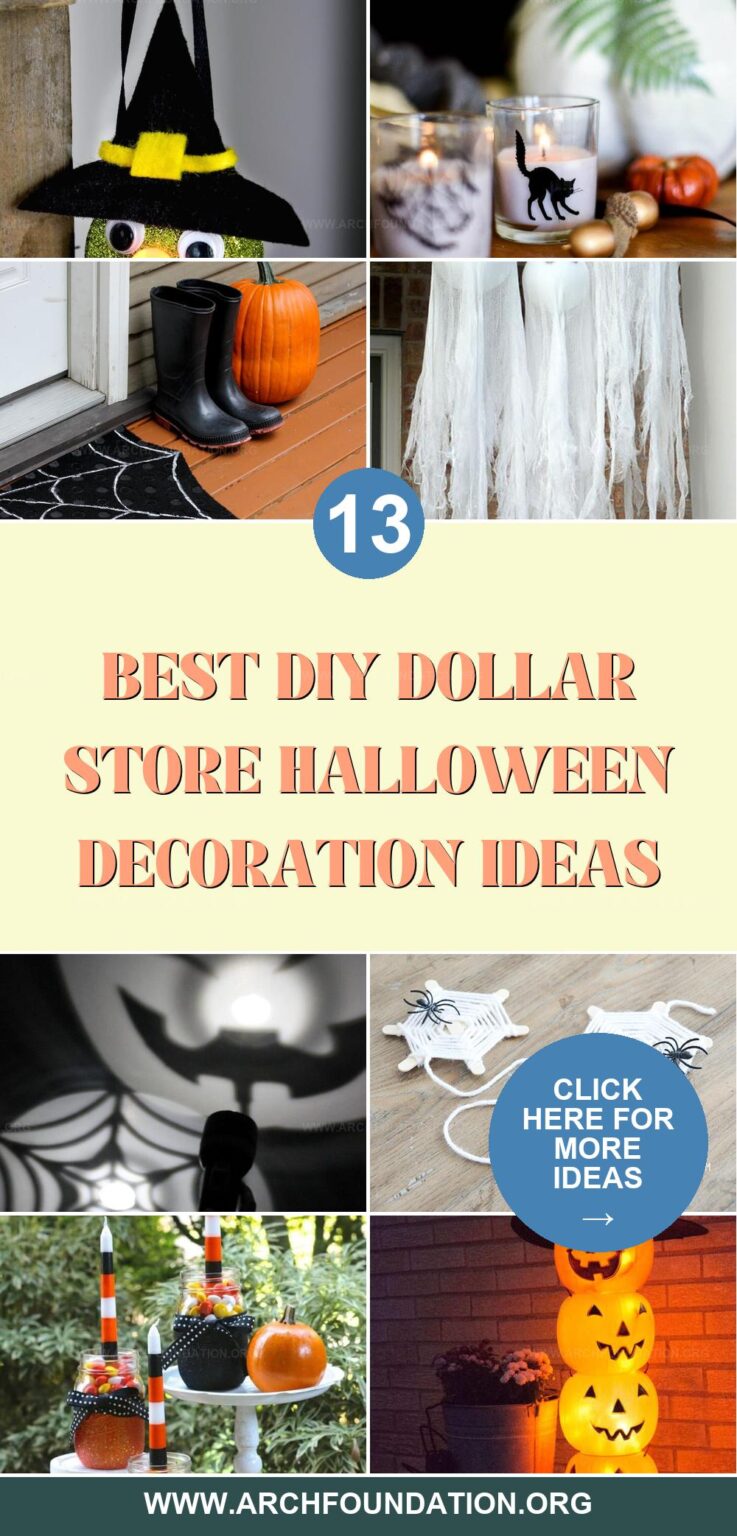 13 Spooky Dollar Store DIYs for Halloween Fun