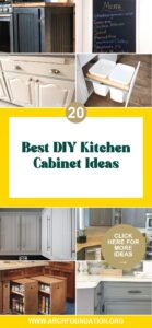 20 DIY Kitchen Cabinet Hacks for Stylish Storage