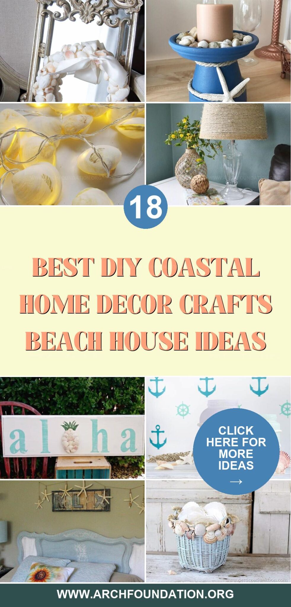 18 Best DIY Coastal Decor Ideas for a Beachy Interior