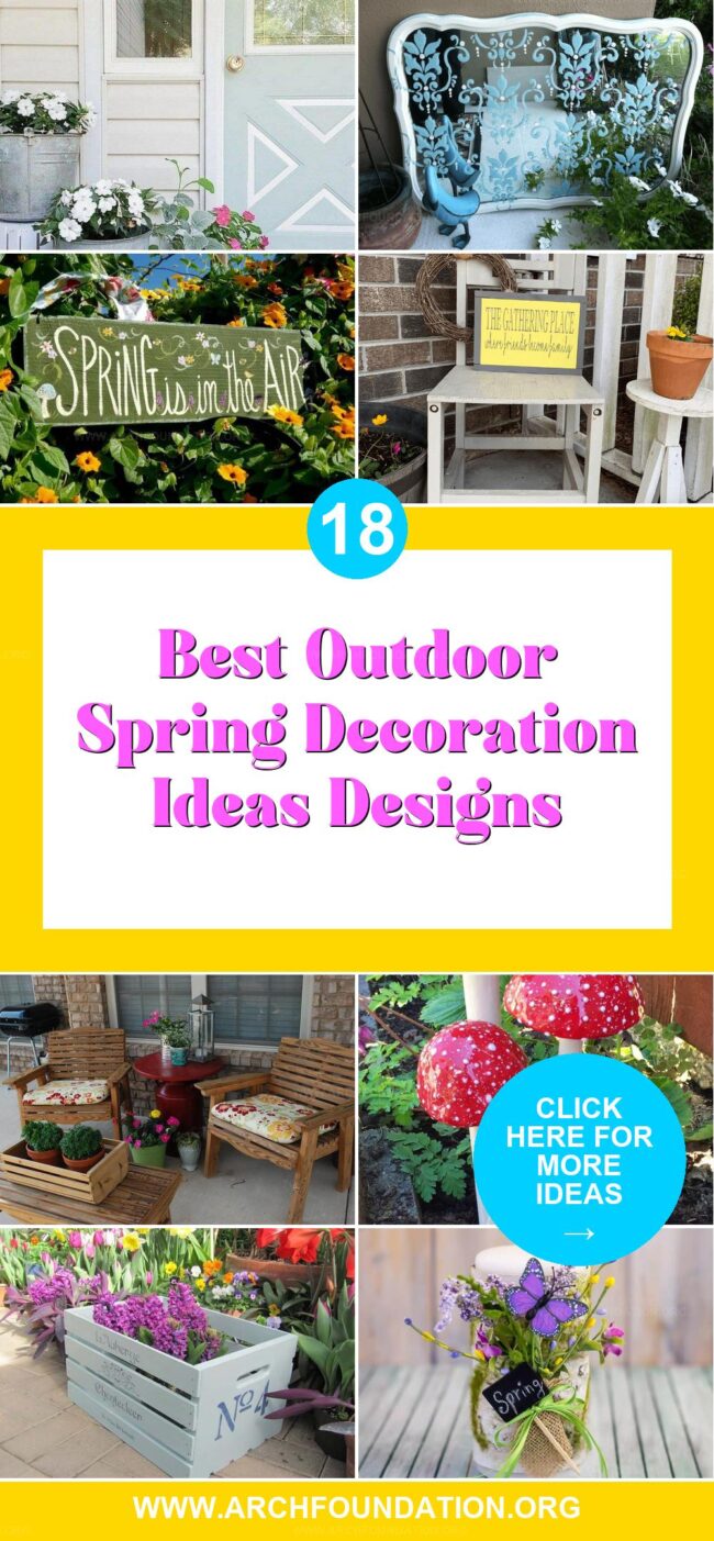 18 Spring Outdoor Decor Ideas to Refresh Your Exterior