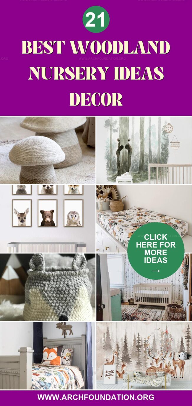 21 Woodland Inspired Nursery Designs: Create a Forest Haven