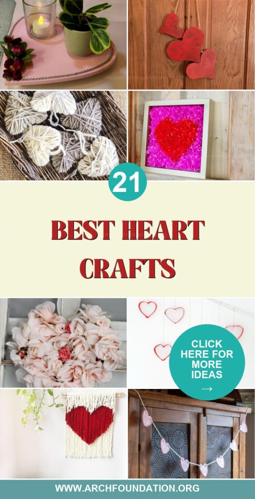 21 Budget-Friendly DIY Heart Crafts for Charming Decor