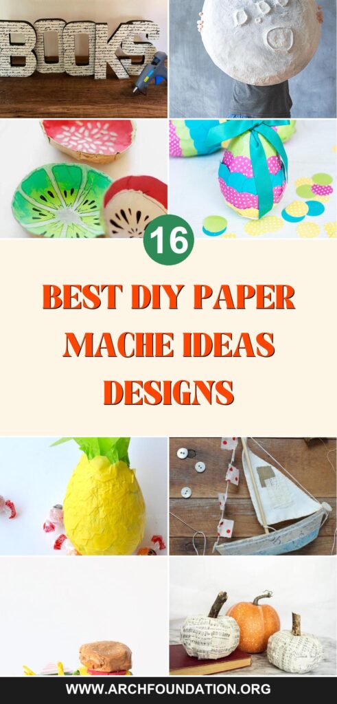 16 Easy DIY Paper Mache Ideas for Home Decor