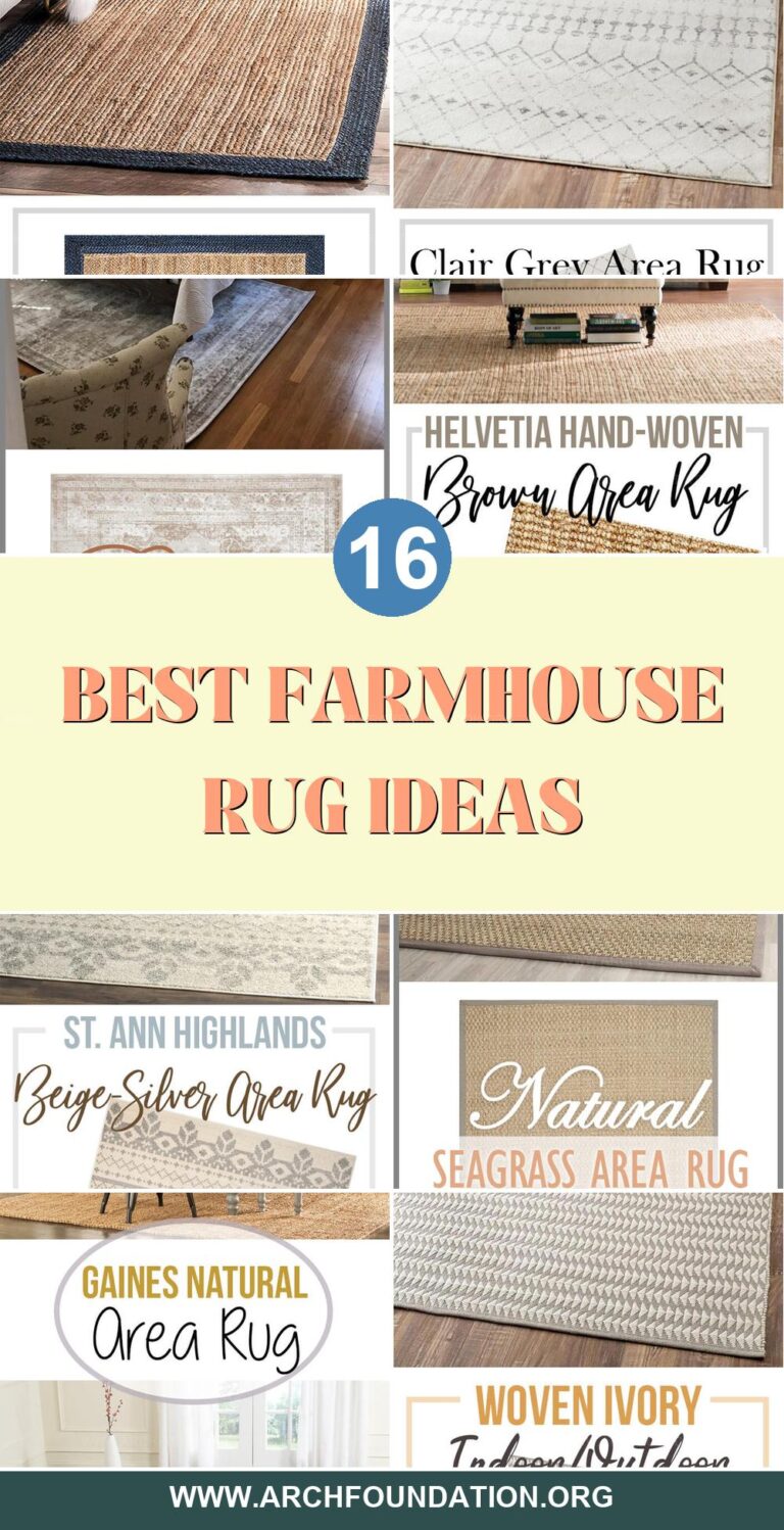 16 Cozy Farmhouse Rugs for That Perfect Rustic Touch